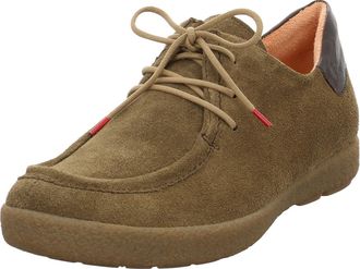 Think Think GEOAG Herren chromfrei gegerbte nachhaltige Halbschuhe, Toffee/Kombi 3000, 45.5 EU