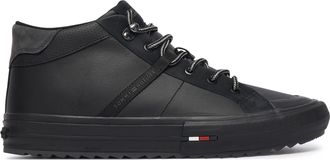 Tommy Hilfiger Sneakers Tommy Hilfiger Harlem Street Cleat Winter FM0FM05954 Schwarz