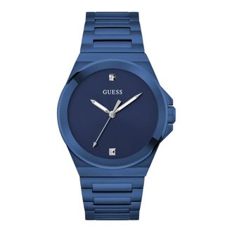 Guess Guess Herren Armbanduhr Vinyl Gw0833G1 blau - - Accessories - Herren - Blau - ONE SIZE