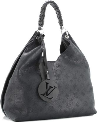Louis Vuitton Carmel Mahina Leather hobo bag - Noir