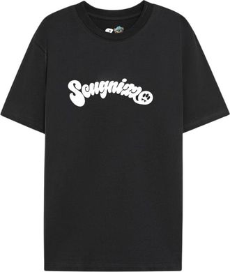 Barrow Barrow, unisex, Tops, Noir, Taille: S Jersey T-Shirt