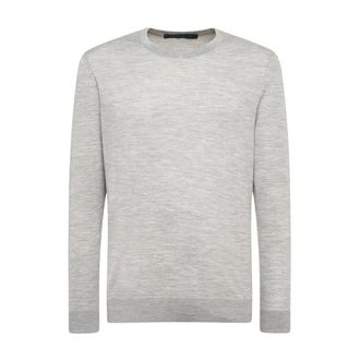 Kiton Rundhalspullover - - Knitwear - Herren - Grau - M