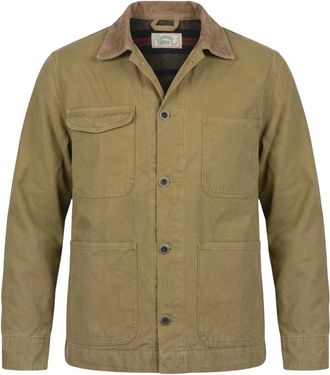 CHESAPEAKE'S Work Jacket Canvas Iowa - - Jackets - Herren - Gr&uuml;n - 2XL