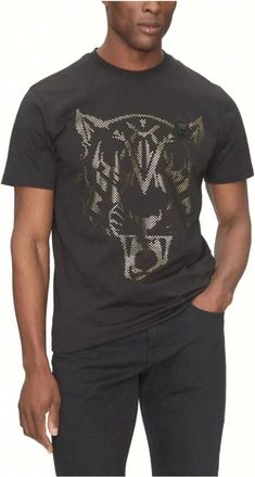 Plein Sport Homme, Sport, Noir, Taille: M Saec Mtk8009 Ste001N T-shirt