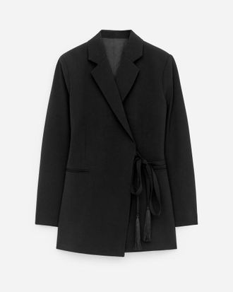 Arket Wickelblazer -Schwarz