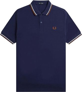 Fred Perry Herren, Oberteile, Blau, MGr&ouml;&szlig;e