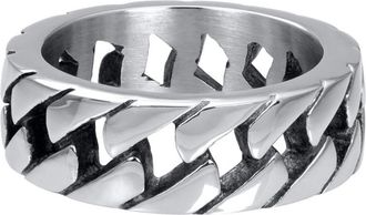 iXXXi Men Herrenring Alpine Antiksilber | 21mm