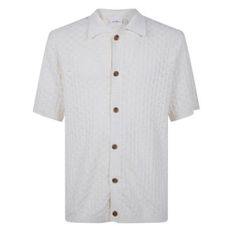 Les Deux Short Sleeve Shirts - - Shirts - Herren - Wei&szlig; - XL