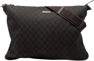 Gucci Sac bandouli&egrave;re Pre-owned - Femme - Pre-owned - Brun - Taille: ONE Size