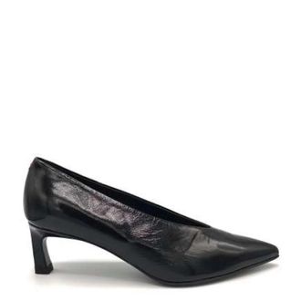 Halmanera Schwarze Lacklederpumps aus Italien - - Shoes - Damen - Schwarzk - 36 EU