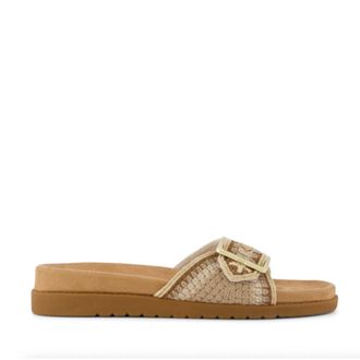Toms Toms, Femme, Chaussures, Beige, Taille: 38 EU Marin Slide Sandal