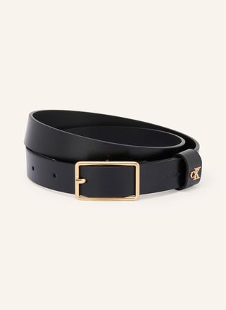 Calvin Klein Lederg&uuml;rtel schwarz