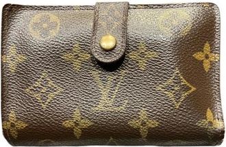 Louis Vuitton Pre-owned Porte Monnaie Bille Viennois Monogram Wallet - Femme - Pre-owned - Brun - Taille: ONE Size