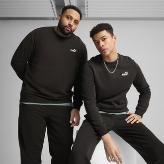 Puma Essentials Small No. 1 Logo Crewneck Herren, Kleidung, Schwarz, L