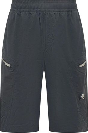 Moose Knuckles Homme, Sport, Bleu, Taille: L Zip Pocket Shorts