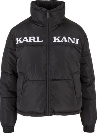 Karl Kani Damen KW-JK012-001-01 KK Retro Essential Puffer Jacket Black, XS