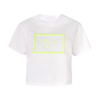 Genny Femme, Tops, Blanc, Taille: 34 FR T-shirts et Polos