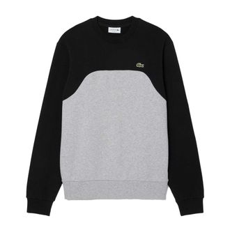 Lacoste Sweatshirt f&uuml;r Herren, Fleece (Grau/Schwarz)