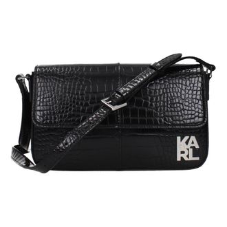 Karl Lagerfeld Sac &agrave; bandouli&egrave;re F87974 - Femme - Sacs - Noir - Taille: ONE Size