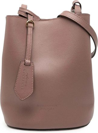Burberry Hobo Bags - Leather Lorne Bucket Bag - Gr. unisize - in Gold - f&uuml;r Damen