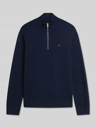 Tommy Jeans Slim Fit Troyer aus reiner Baumwolle