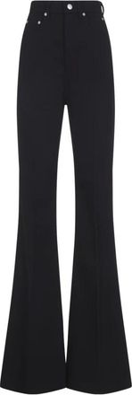Rick Owens Femme, Pantalons, Noir, Taille: W27 Bolan Bootcut Pants