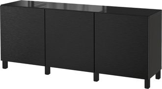 IKEA BEST&Aring; Aufbewahrung mit T&uuml;ren