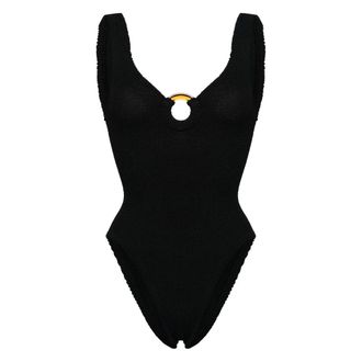 Hunza G Femme, Maillots de bain, Noir, Taille: ONE Size Celine One-piece