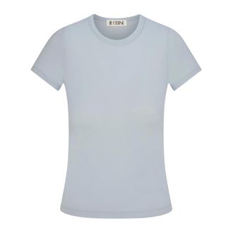&Eacute;terne Femme, Tops, Bleu, Taille: 42 FR T-shirt ajust&eacute; &agrave; manches courtes et col rond