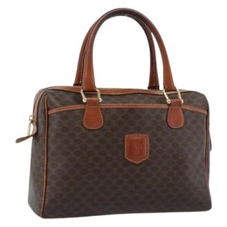 Celine Sac &agrave; main vintage Pre-owned - Femme - Pre-owned - Brun - Taille: ONE Size