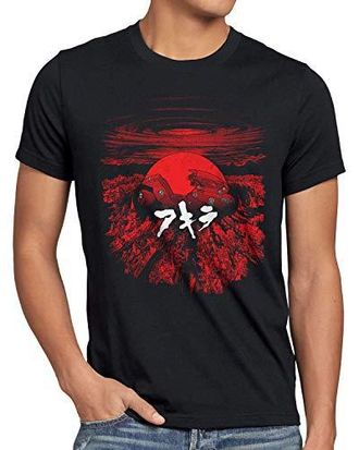 style3 Neo Tokyo Biker T-Shirt Homme Manga Anime, Taille:XL