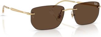 Ray-Ban Sonnenbrillen 0RB3768 Goldfarben