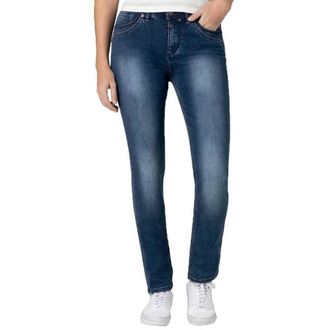 Timezone Damen Tahila Womenshape Slim Jeans, Blau (Bright Blue Wash 3151), W28/L32