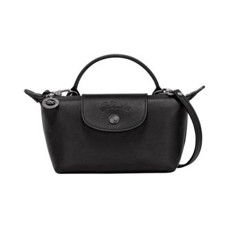 Longchamp Le Pliage Xtra Petit Sac XS Cuir - Femme - Sacs - Noir - Taille: ONE Size
