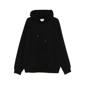 Wooyoungmi Wooyoungmi, Homme, Sweatshirts et sweats &agrave; capuche, Noir, Taille: XS Sweat &agrave; capuche avec &eacute;cusson logo