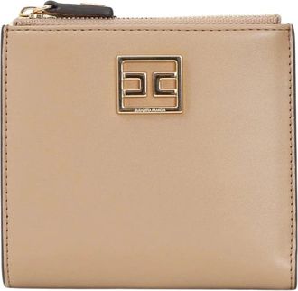 Elisabetta Franchi Femme, Accessoires, Brun, Taille: ONE Size Wallets & Cardholders