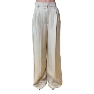 Marella Femme, Pantalons, Beige, Taille: 46 FR Emme Palazzo Pant