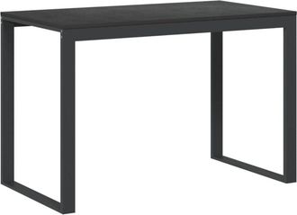 vidaXL Computertisch Schwarz 110x60x73 cm Holzwerkstoff - Vidaxl