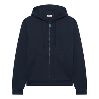GCDS Felpa Full Zip Logo Tape - - Sweatshirts & Hoodies - Herren - Blau - XL