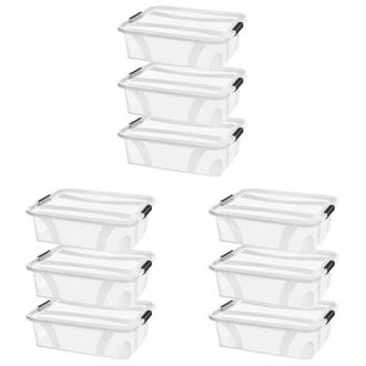 Siena Home Aufbewahrungsbox 7l 3 er Set Anzio (Packung mit 3)