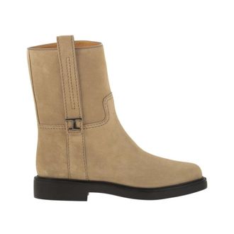 Tod's T Timeless Wildleder-Stiefelette - - Shoes - Herren - Beige - 40 EU