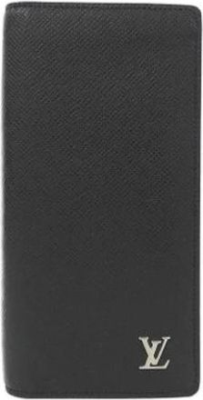 Louis Vuitton Portefeuille long (bi-pli) Pre-owned - Homme - Pre-owned - Noir - Taille: ONE Size