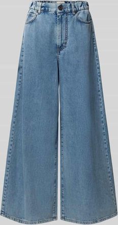 Max Mara Wide Leg Jeans aus reiner Baumwolle Modell ZATTERA
