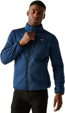 Regatta Full Zip Fleece Polaire Barlee enti&egrave;rement zipp&eacute;e pour Homme, Bleu, XL