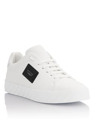 Philipp Plein Lo-Top Turnschuhe Placca