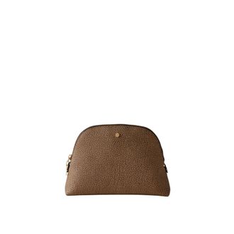 Borbonese Femme, Sacs, Brun, Taille: ONE Size Maxi pochette porta tutto