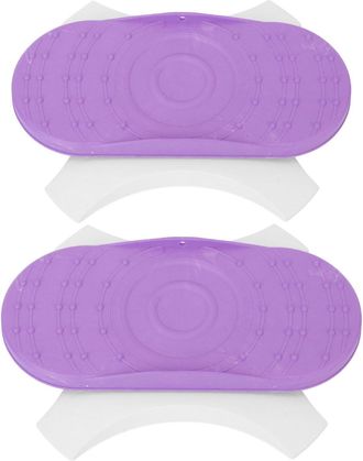CHICIRIS Alomejor Bauch-Twist-Board, ABS-Material, Rutschfestes Design, 400 Kg Tragkraft, Perfekt f&uuml;r Heim-Fitnessstudio und Ganzk&ouml;rpertraining (PURPLE)