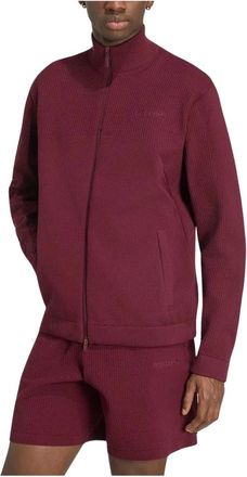 adidas Cutline Knitted Track Top - Homme - Sport - Rouge - Taille: L