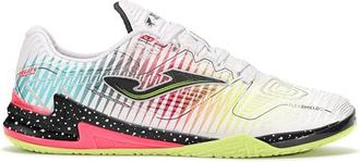 Joma Chaussures de Futsal, 39-46, amorti et l&eacute;g&egrave;ret&eacute;, Blanc, jaune, rouge, 43.5 EU Ancho