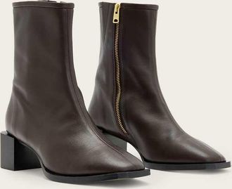 AllSaints Avril - Stiefel in Braun-Brown